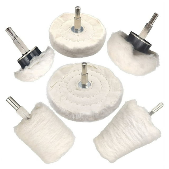 Buffing Wheel for Drill Buffing Pad Polishing Wheel Kits Wheel Shaped ...