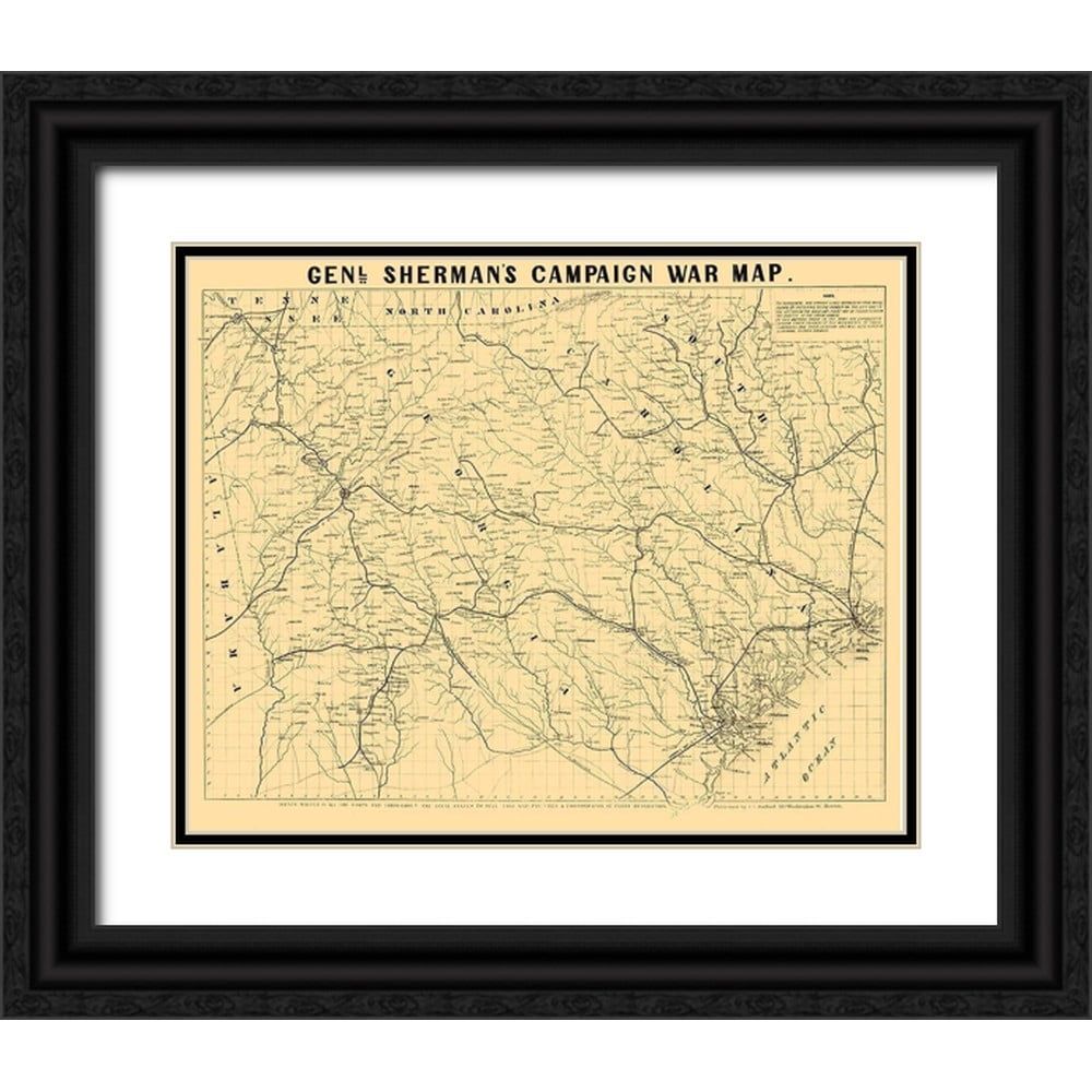 Bufford 14x12 Black Ornate Wood Framed with Double Matting Museum Art ...