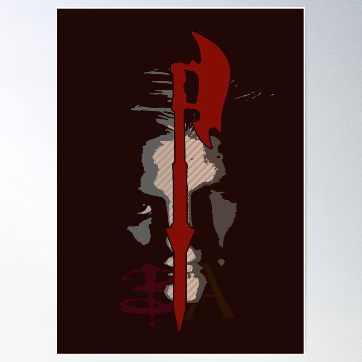 Buffy & Angel Poster Wall Art, Modern Wall Decor For Living Room ...