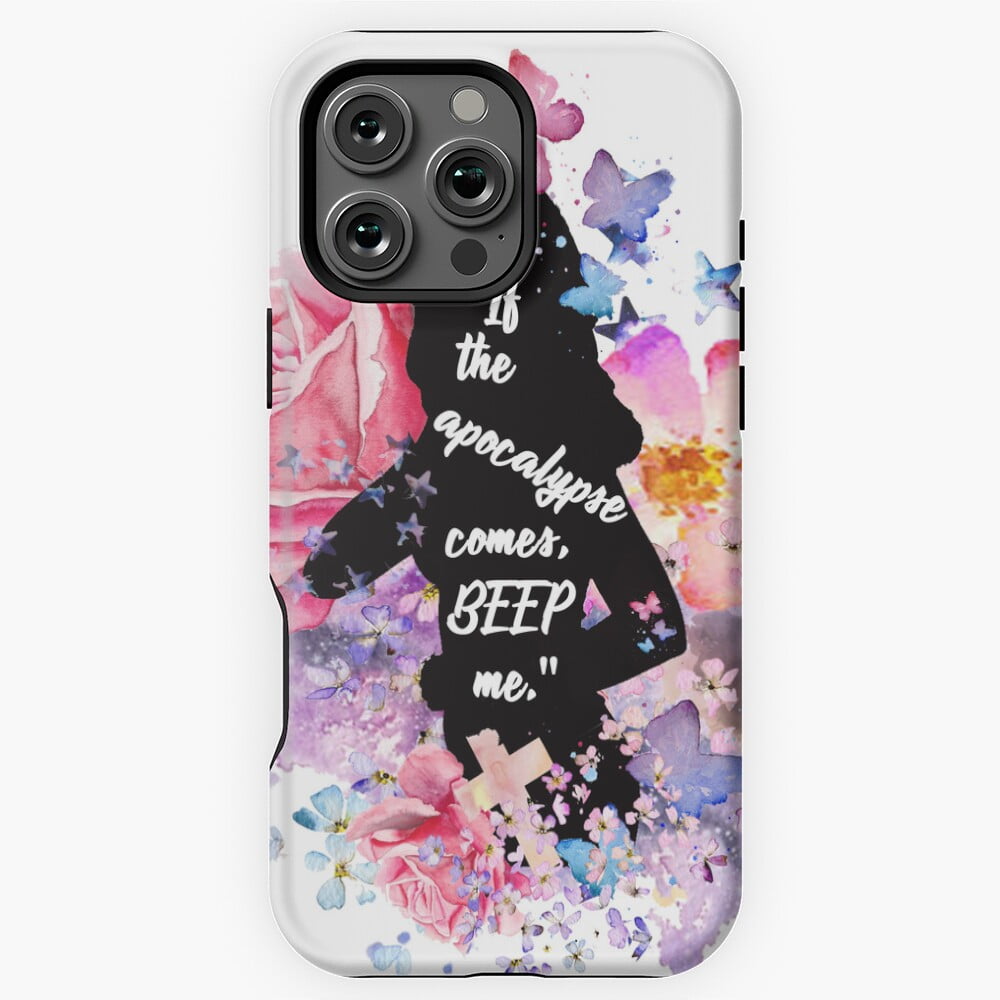 Buffy Beep Me Silhouette Phone Case for iPhone 16 15 14 13 12 11 Pro ...