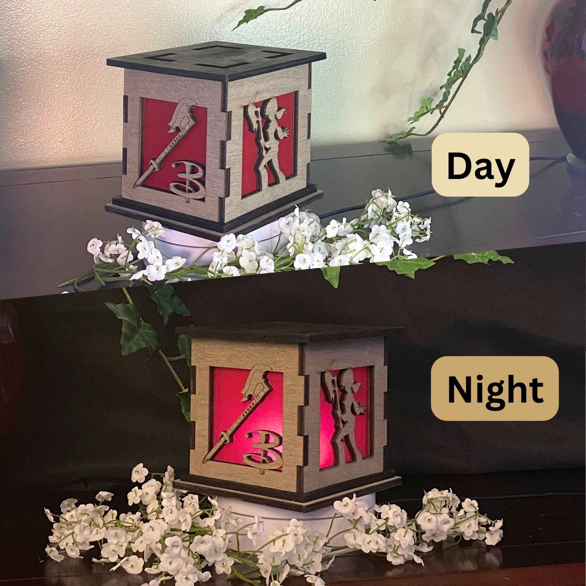 Buffy Light Up Box | The Vampire Slayer Shelf Decor | Decorative Gift ...