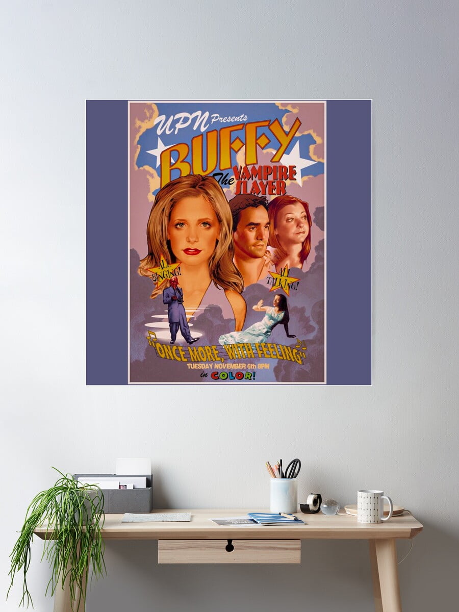 Buffy: Once More With Feeling [Rectangle] Poster Wall Art, Modern Wall ...