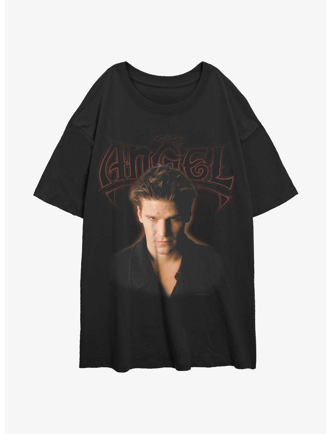 Buffy The Vampire Slayer Cursed Angel Girls Oversized T-Shirt - Walmart.com