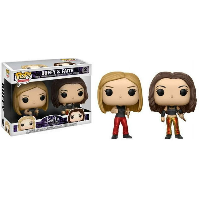 Buffy The Vampire Slayer Funko POP! TV Buffy & Faith Vinyl Figure 2 ...