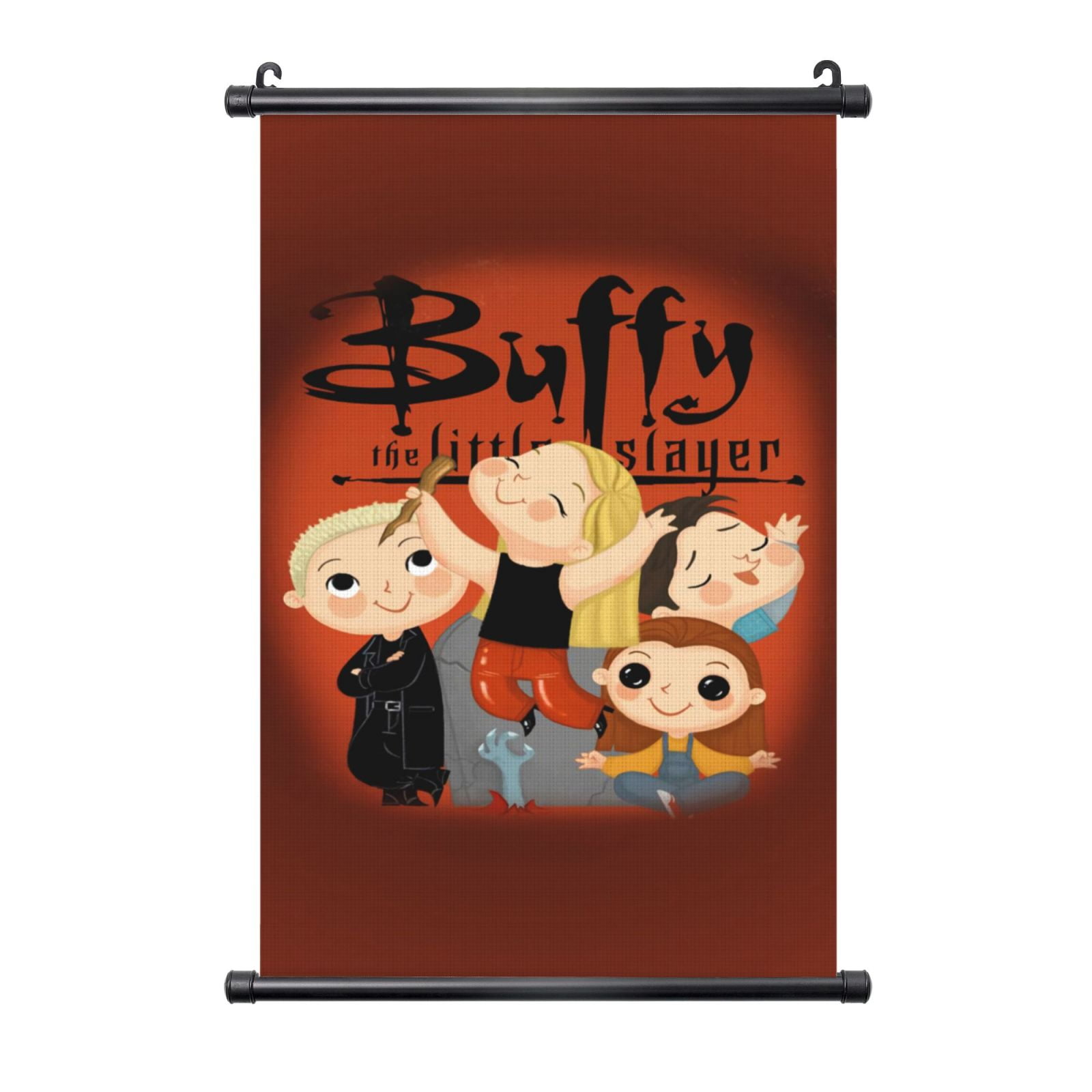 Buffy The Vampire Slayer Hanging Poster, Black Plastic Shaft Wall ...
