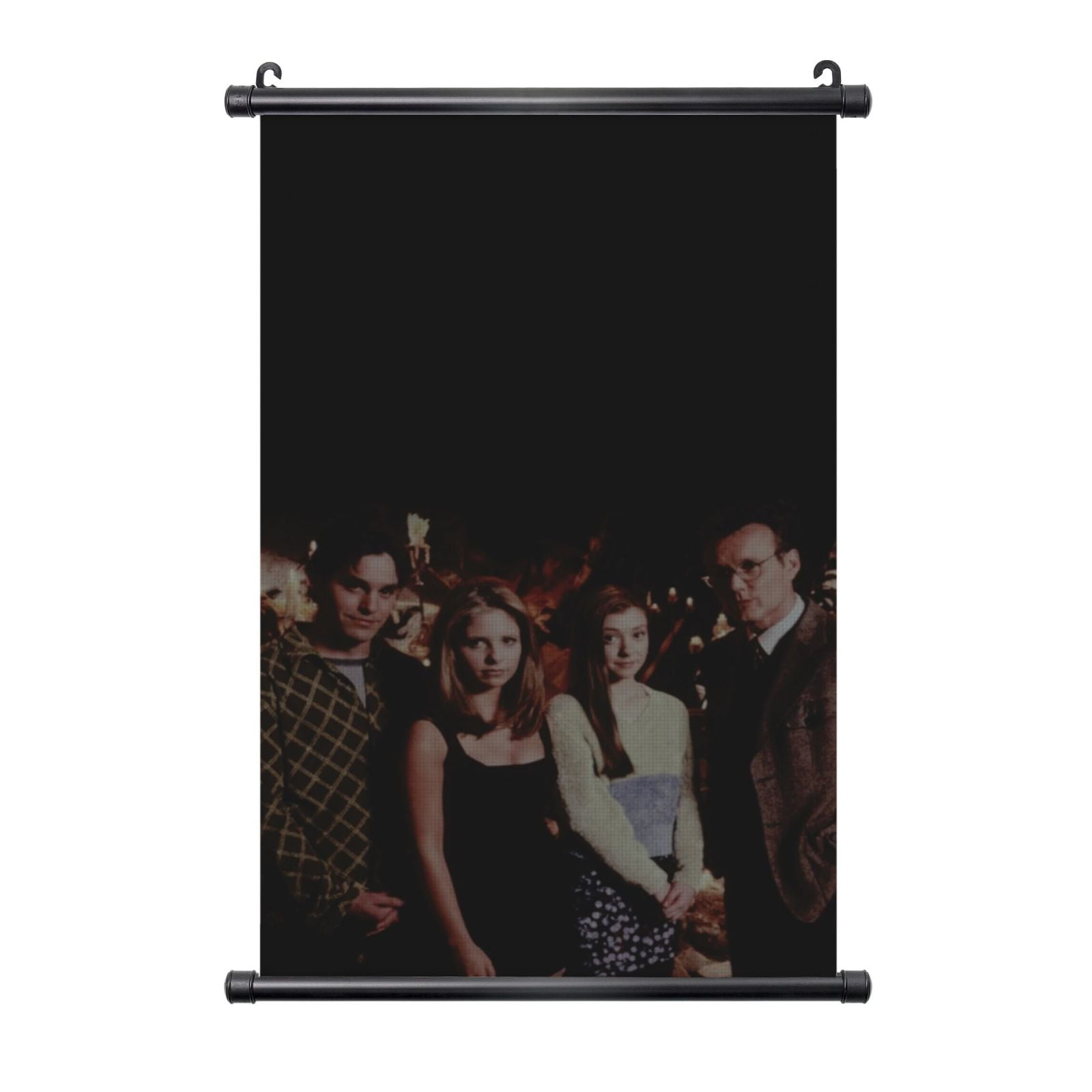 Buffy The Vampire Slayer Hanging Poster, Black Plastic Shaft Wall ...
