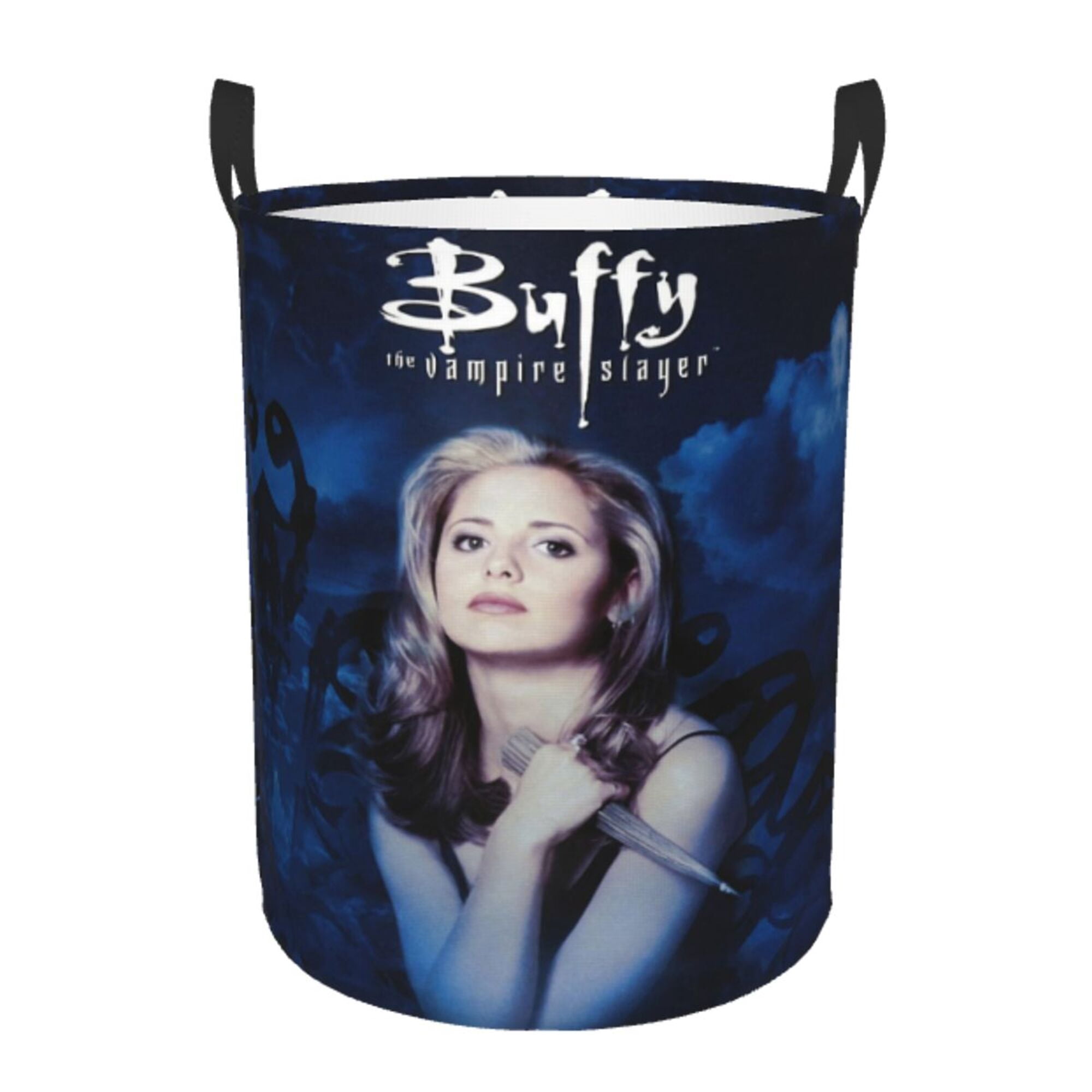 Buffy The Vampire Slayer Laundry Hamper With Handle Funny Waterproof ...