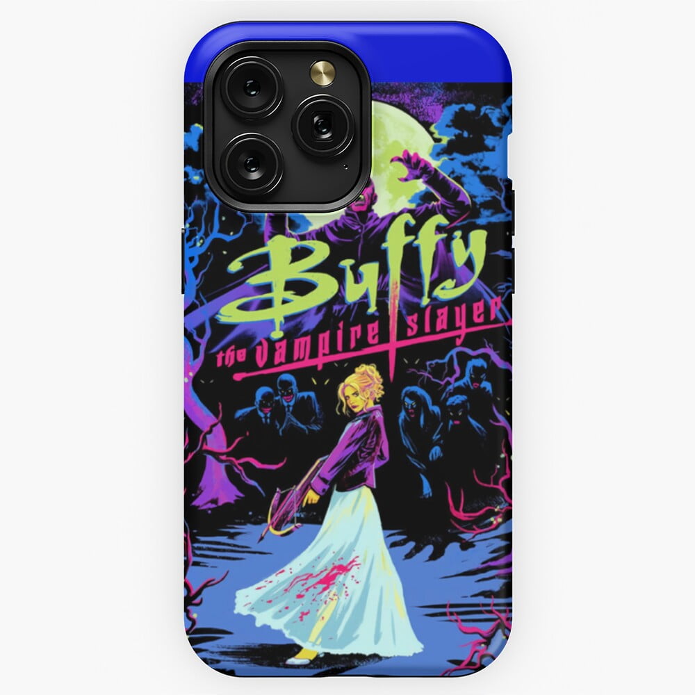 Buffy The Vampire Slayer Retro Classic Design iPhone Case 17 to 11 Pro ...