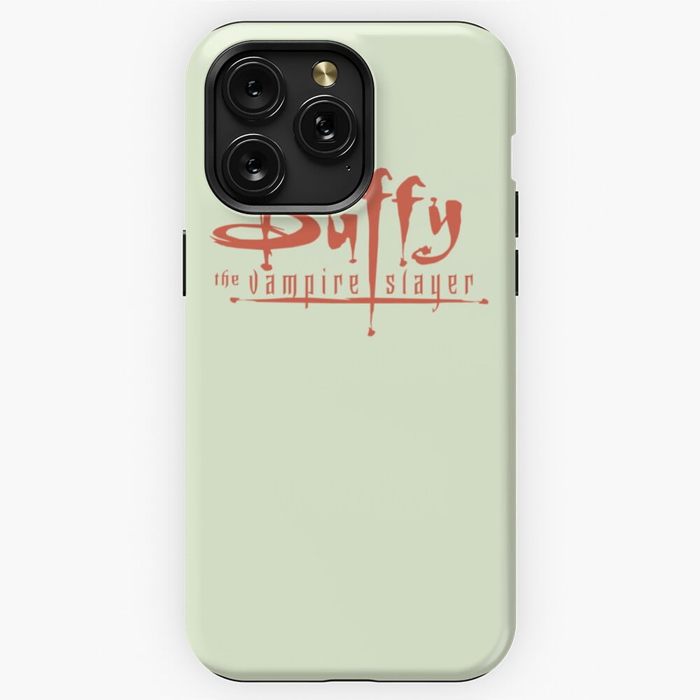 Buffy The Vampire Slayer Retro Logo Graphic iPhone Case 17 to 11 Pro ...