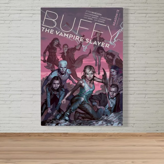 Buffy The Vampire Slayer Wall Art NO FRAMED POSTER, Home Decor, Vintage ...