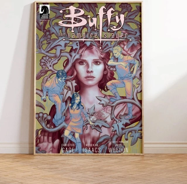 Buffy The Vampire Slayer Poster, Classic Tv Show Wall Art 2 NO FRAMED POSTER, Home Decor ...