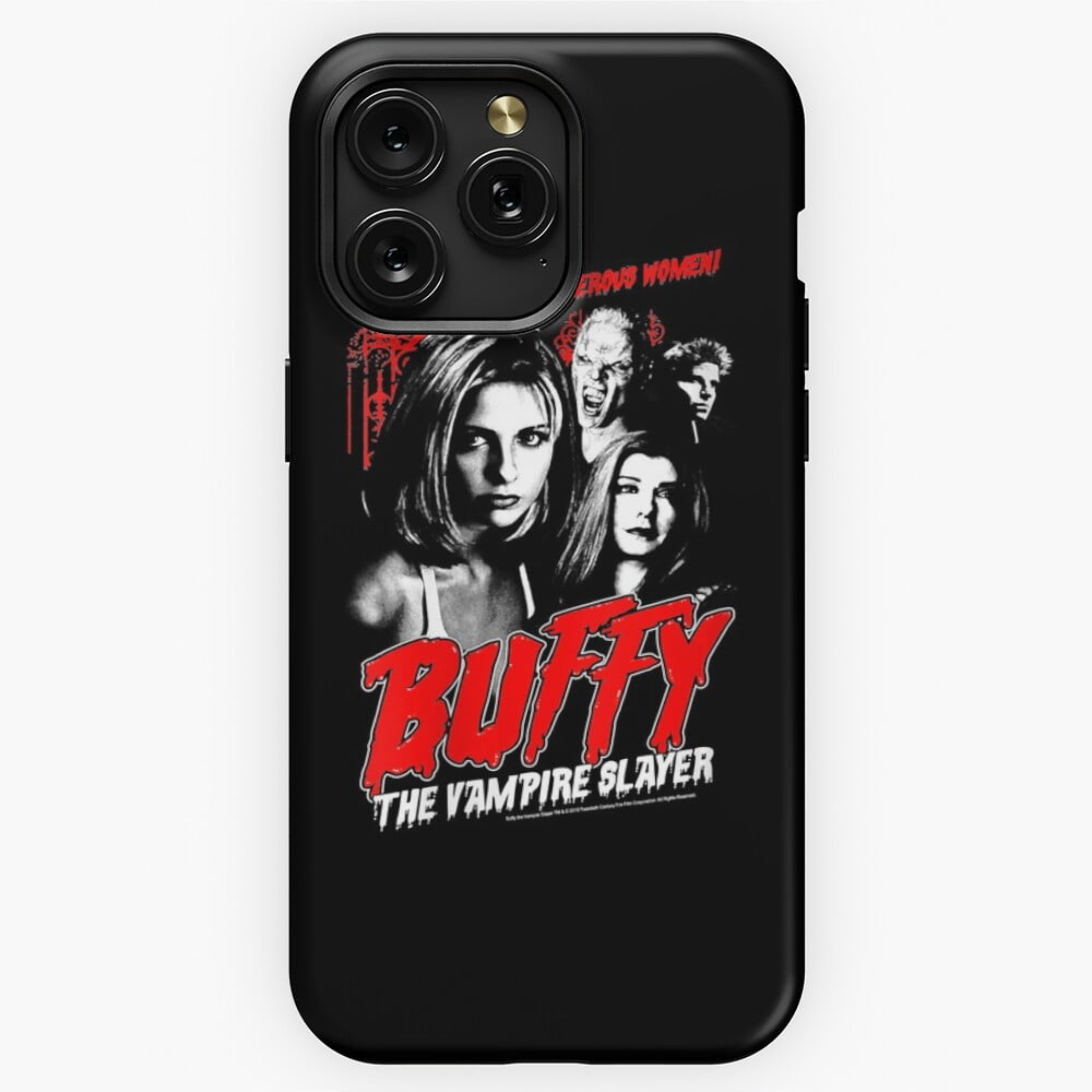 Buffy Vampire Slayer Retro Essential Design iPhone Case 17 11 12 13 14 ...