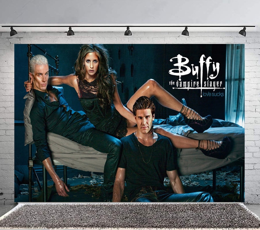 Buffy the Vampire Slayer Backdrop Banner Party Supplies Poster Movie ...
