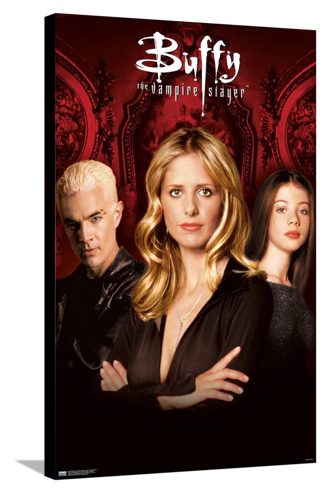 Buffy the Vampire Slayer - Season 5 One Sheet Canvas Wall Poster, 22. ...