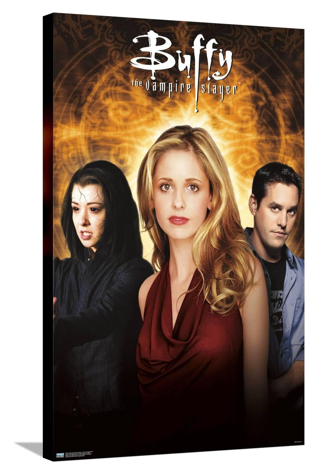 Buffy the Vampire Slayer - Season 6 One Sheet Canvas Wall Poster, 22. ...