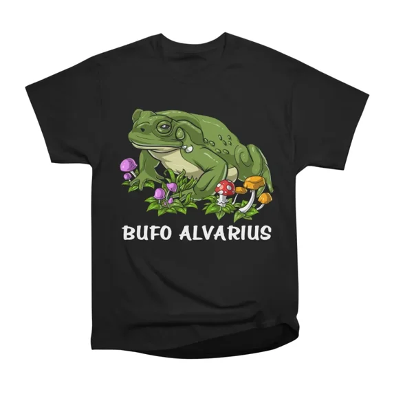 Bufo Alvarius Toad T-Shirt Tee Gift For Him Merch For Her Apparel For ...