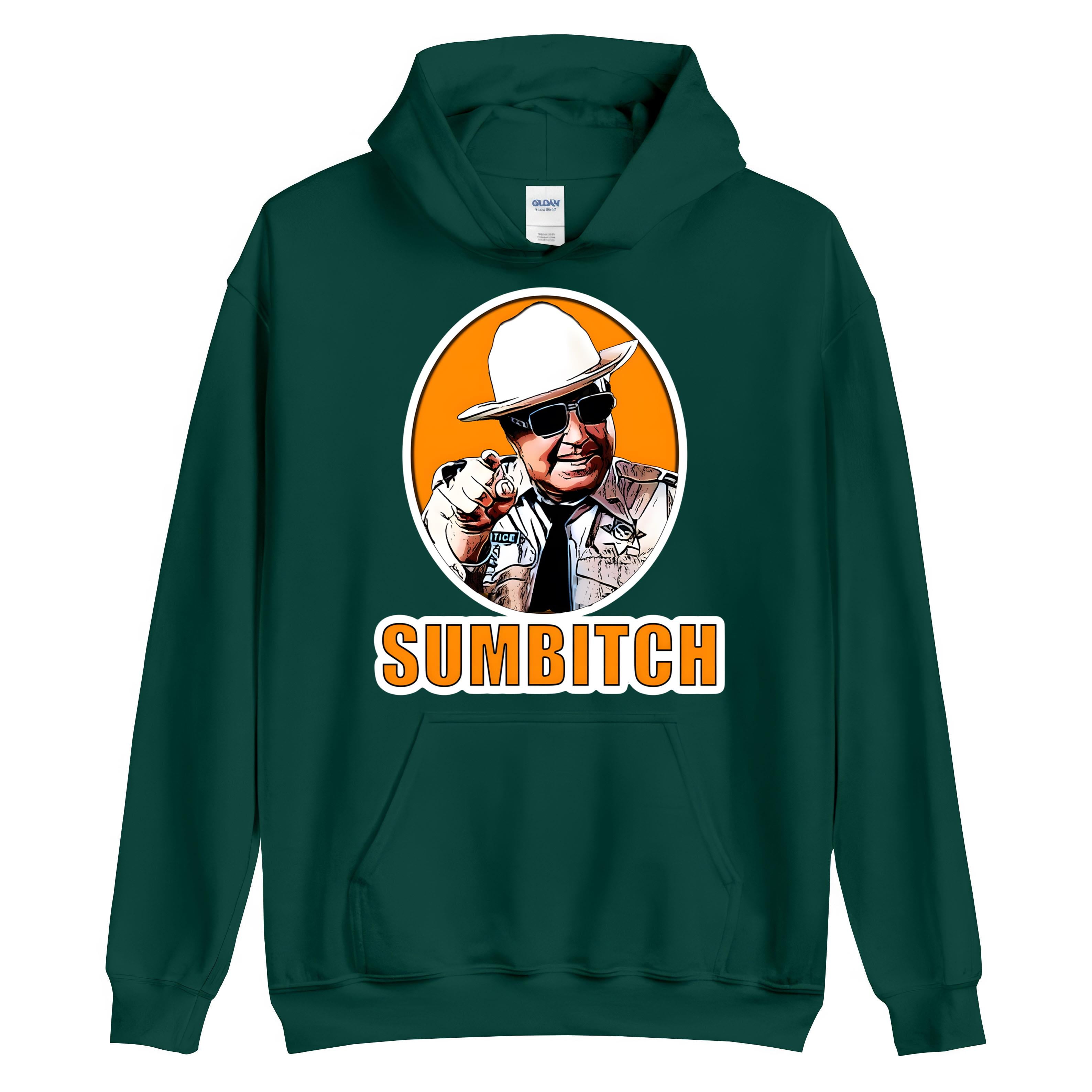 Buford T. Justice T-Shirt You 'Sumbitch Jackie Gleason Smokey And The ...