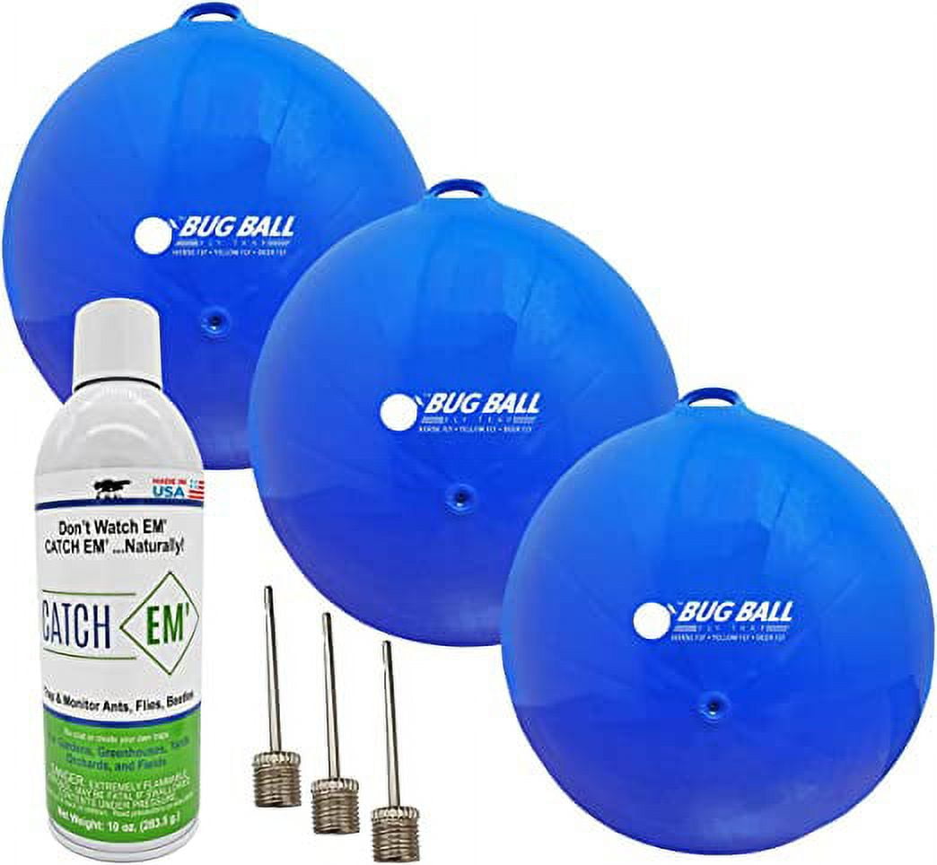 Bug Ball Deer Fly Ball Deluxe Kit- Odorless Eco-Friendly Biting Fly and ...