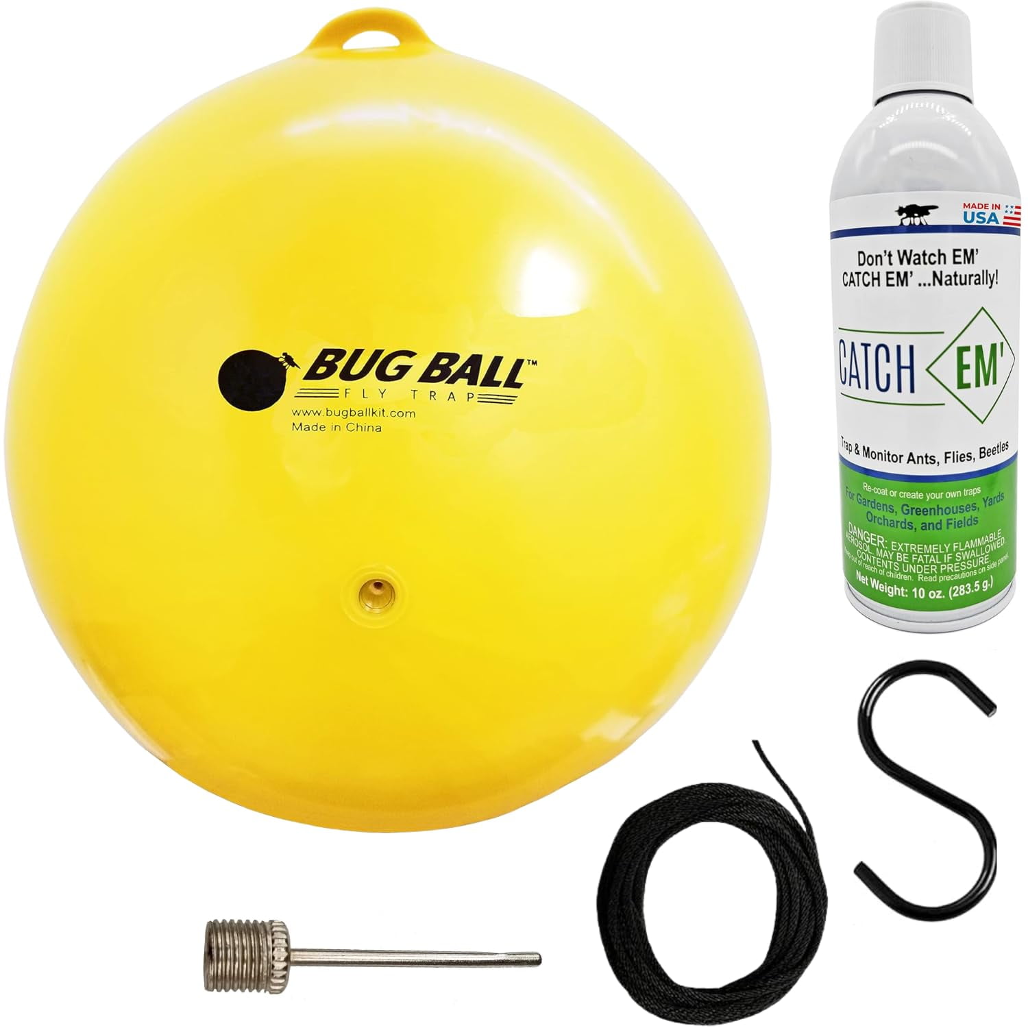 Bug Ball Gnat and Small Fly Ball Deluxe Complete Kit - Biting Fly and ...