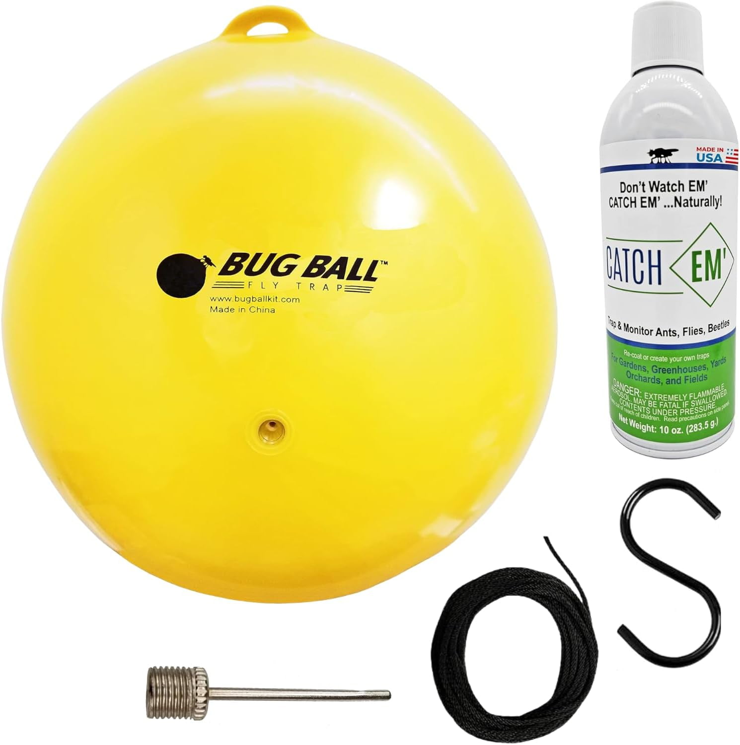 Bug Ball Gnat and Small Fly Ball Deluxe Complete Kit - Biting Fly and ...