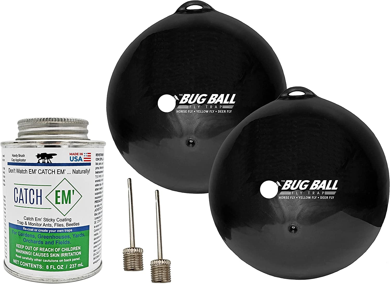 Bug Ball Starter Kit- Yellow Fly, Horse Fly, Deer Fly, and Greenhead ...
