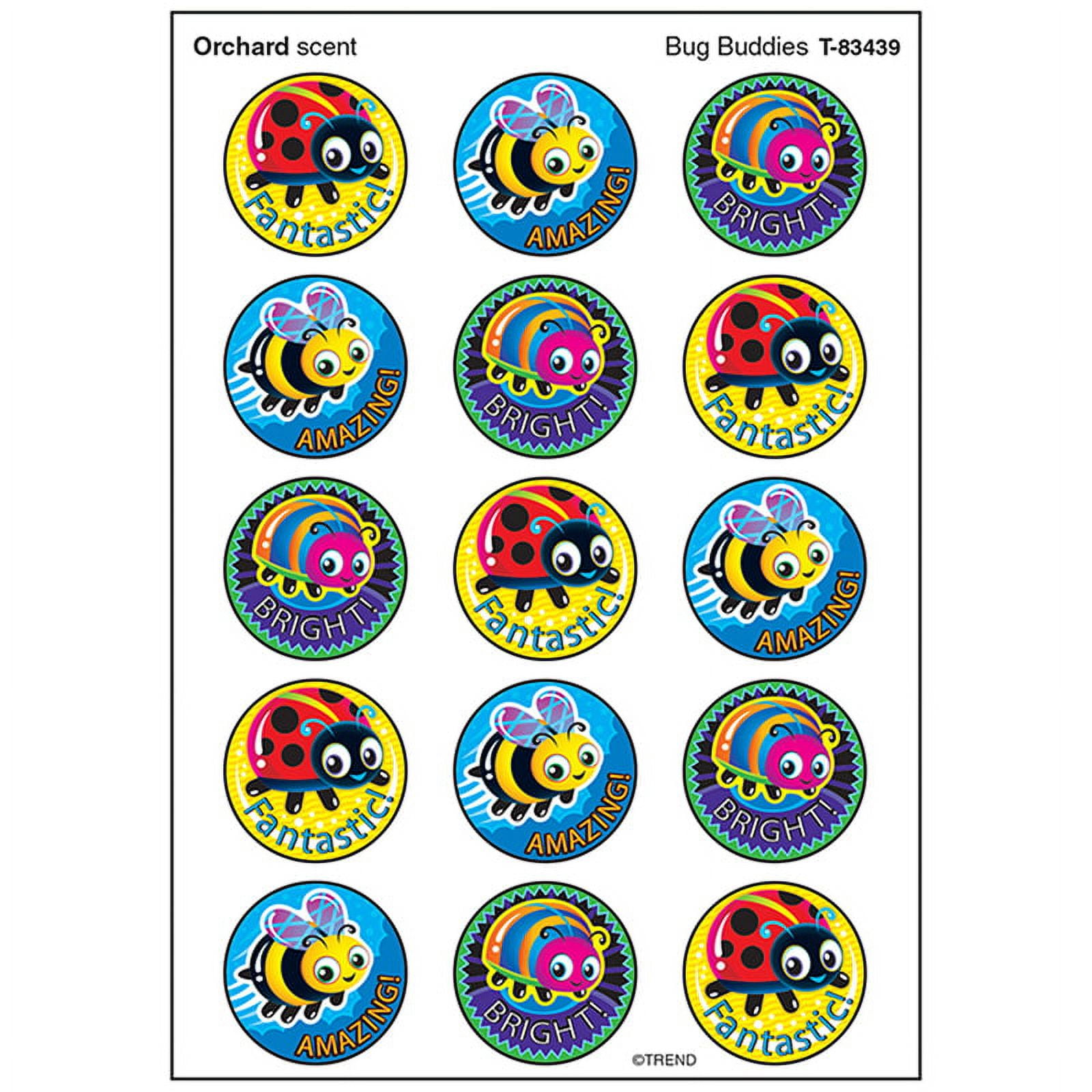 Bug Buddies/Orchard Stinky Stickers, 60 ct. | Bundle of 10 Packs ...