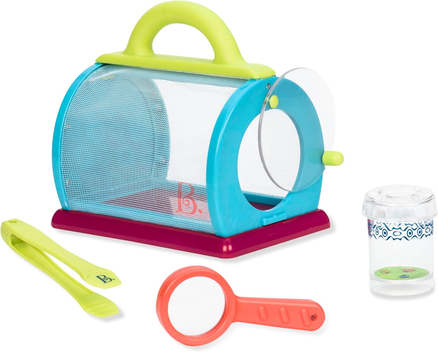 Bug Bungalow Insect Catching Kit with Mesh Case, Magnifying Container ...