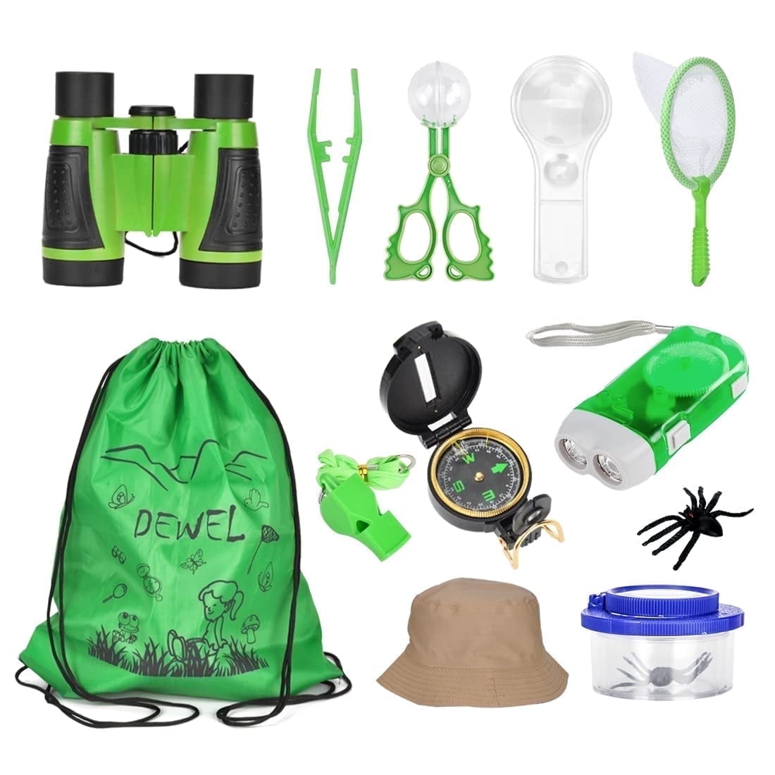 CYFIE Bug Catcher Kit for Kids, 12-Piece Outdoor Explorer Set ...