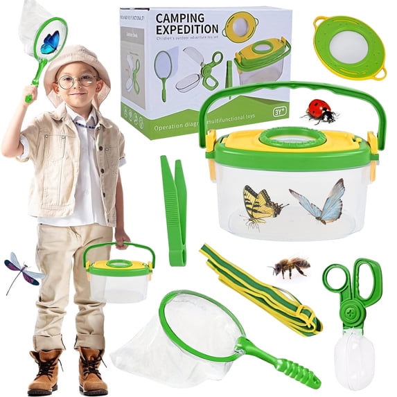 Bug Catcher Kit for Kids, Summer Outdoor Toys for Kids Ages 4-8 ...