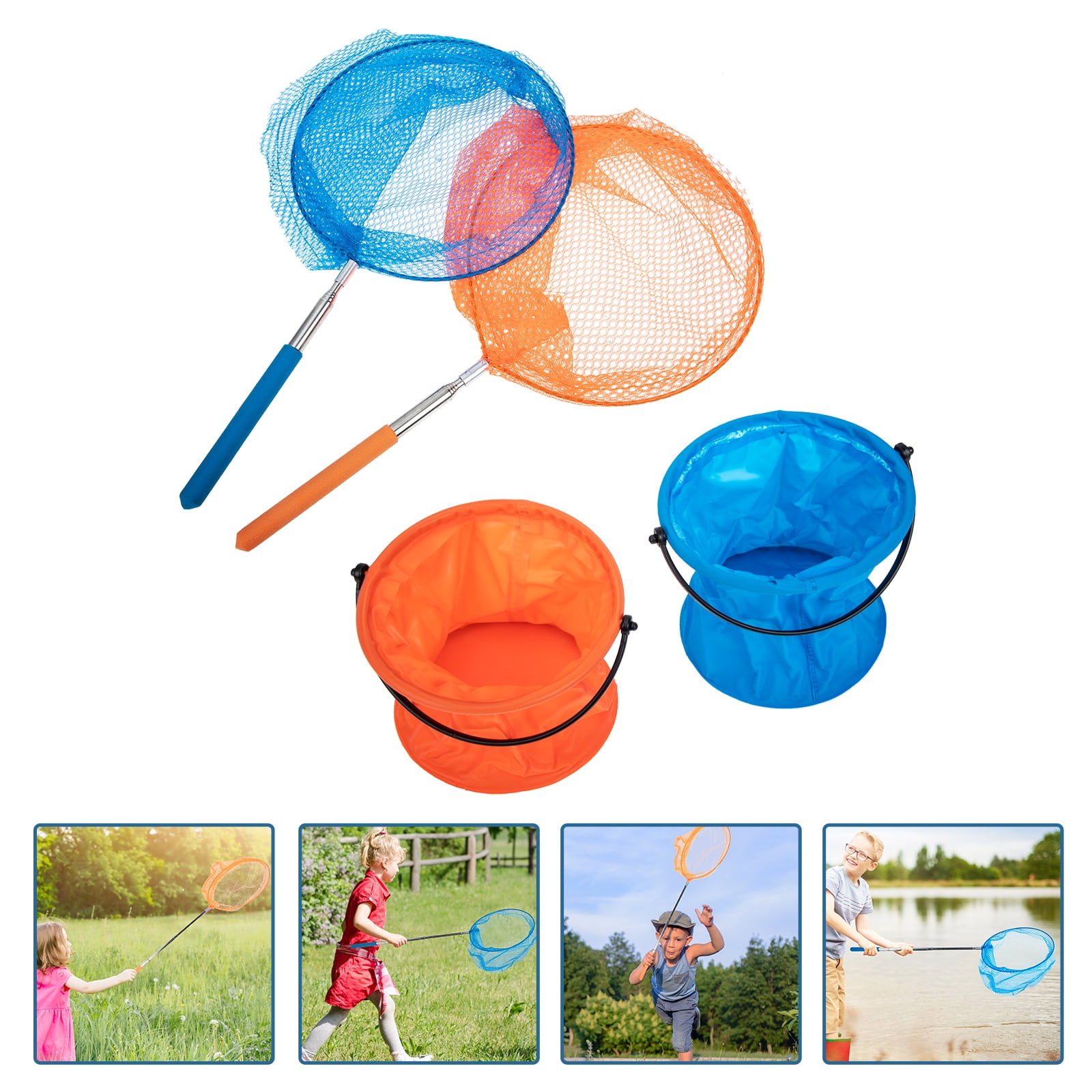 Bug Catcher Kits for Kids 2 Sets of Telescopic Bug Catchers Outdoor ...