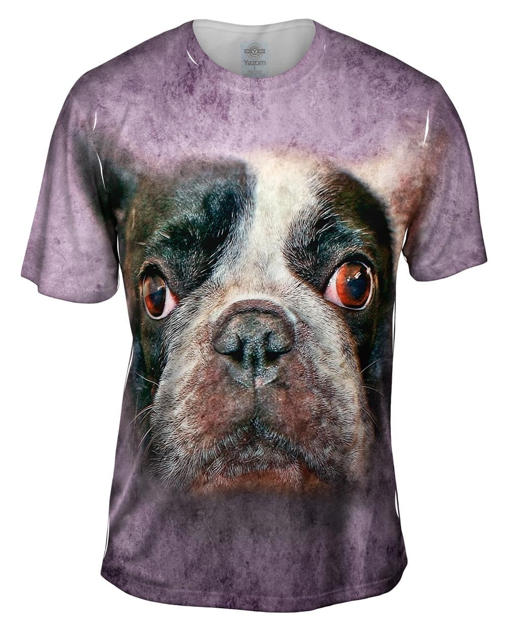 Bug Eyes Dog Face Mens T-Shirt All Over Print - Walmart.com