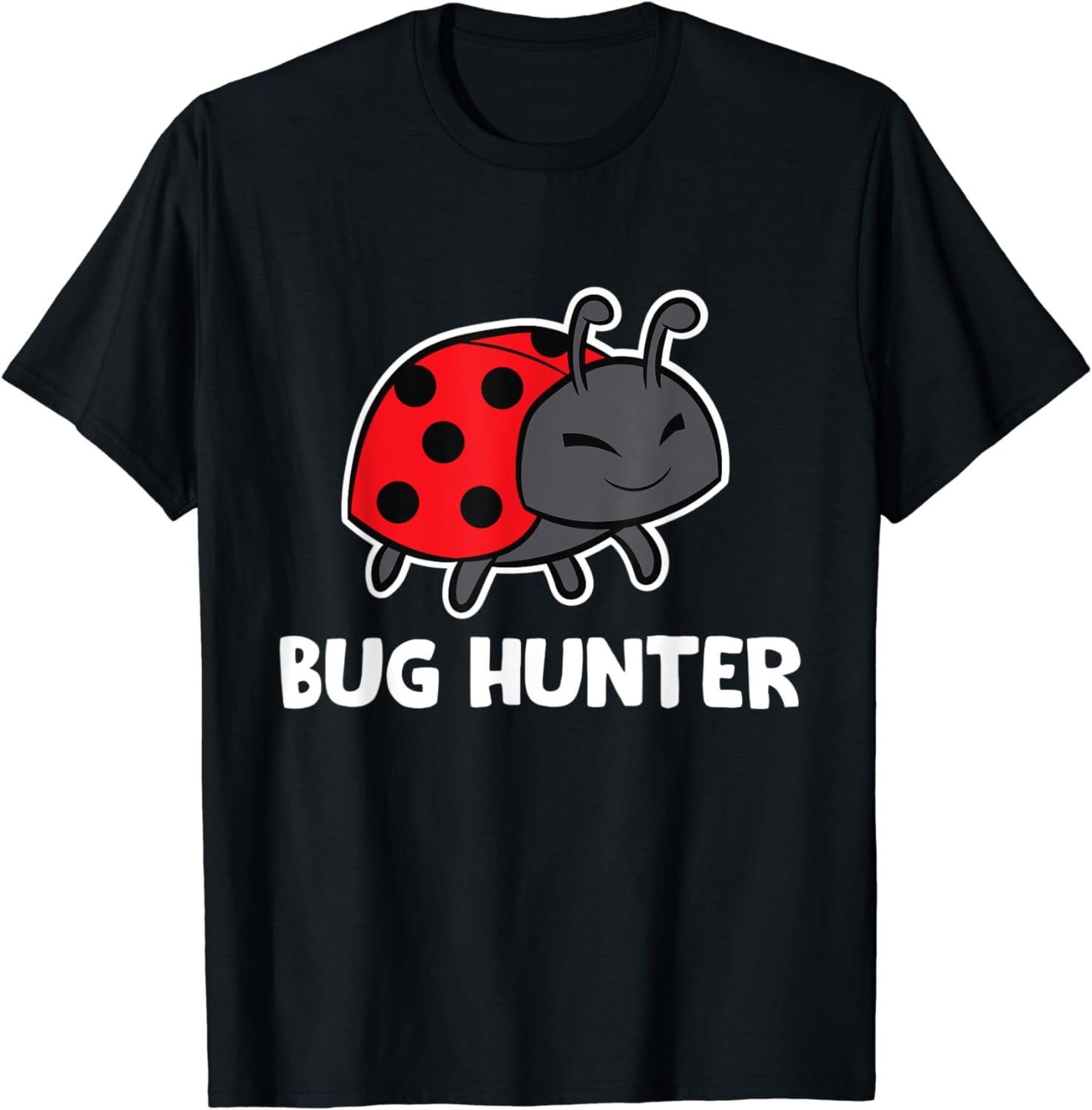 Bug Hunter Cute Ladybug T-Shirt - Walmart.com