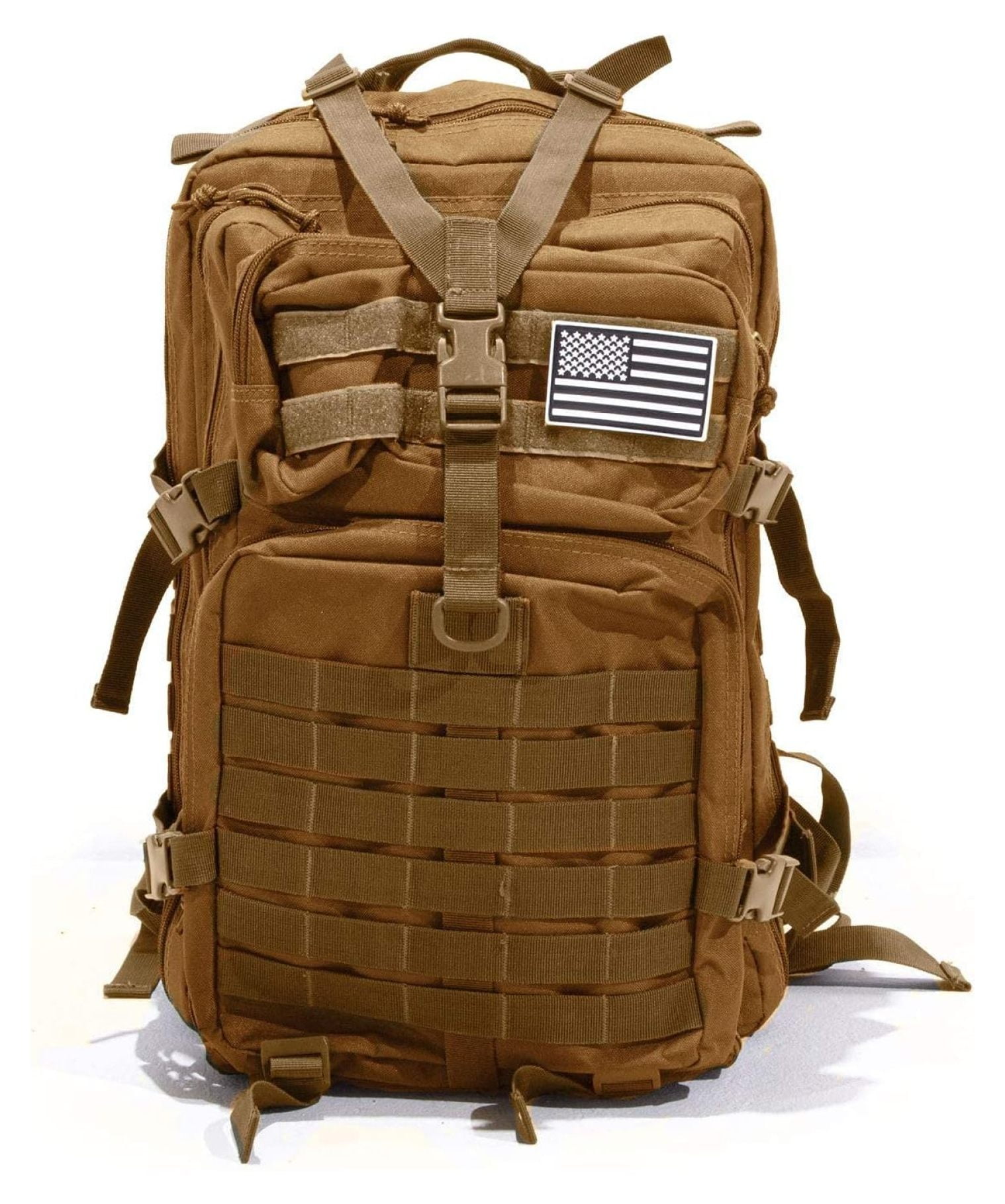 Bug Out Bag Backpack - 50L Backpack - Great for Survival (Tan) - Walmart.com