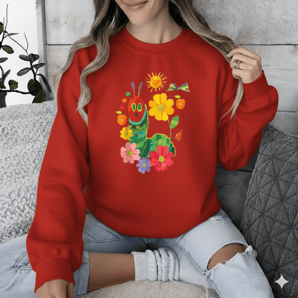 Bug Print Garden Lover Insect Wildlife Nature Art Sweatshirt, up to size 5XL - Walmart.com