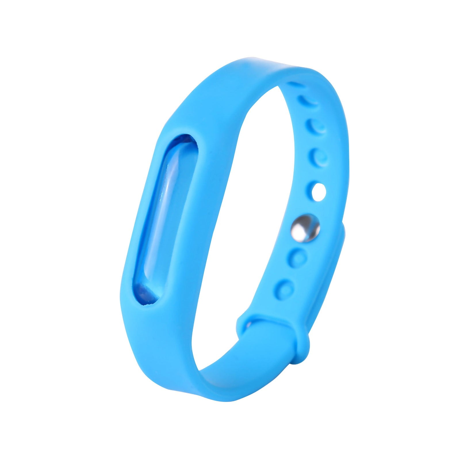 Bug Repellent Vibrant Green Silicone Fitness Tracker Band Adjustable ...