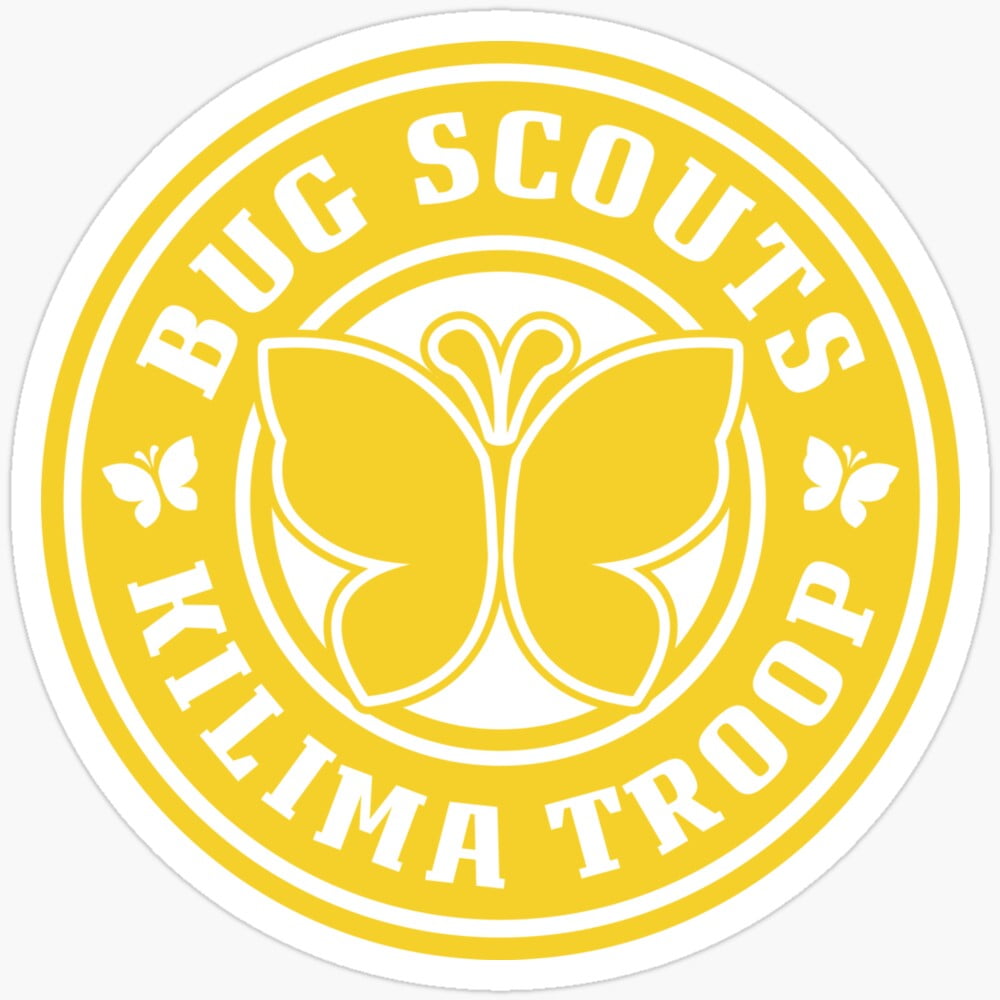 Bug Scouts Kilima Troop Sticker Phone Decal Water Bottle Stickers Car ...