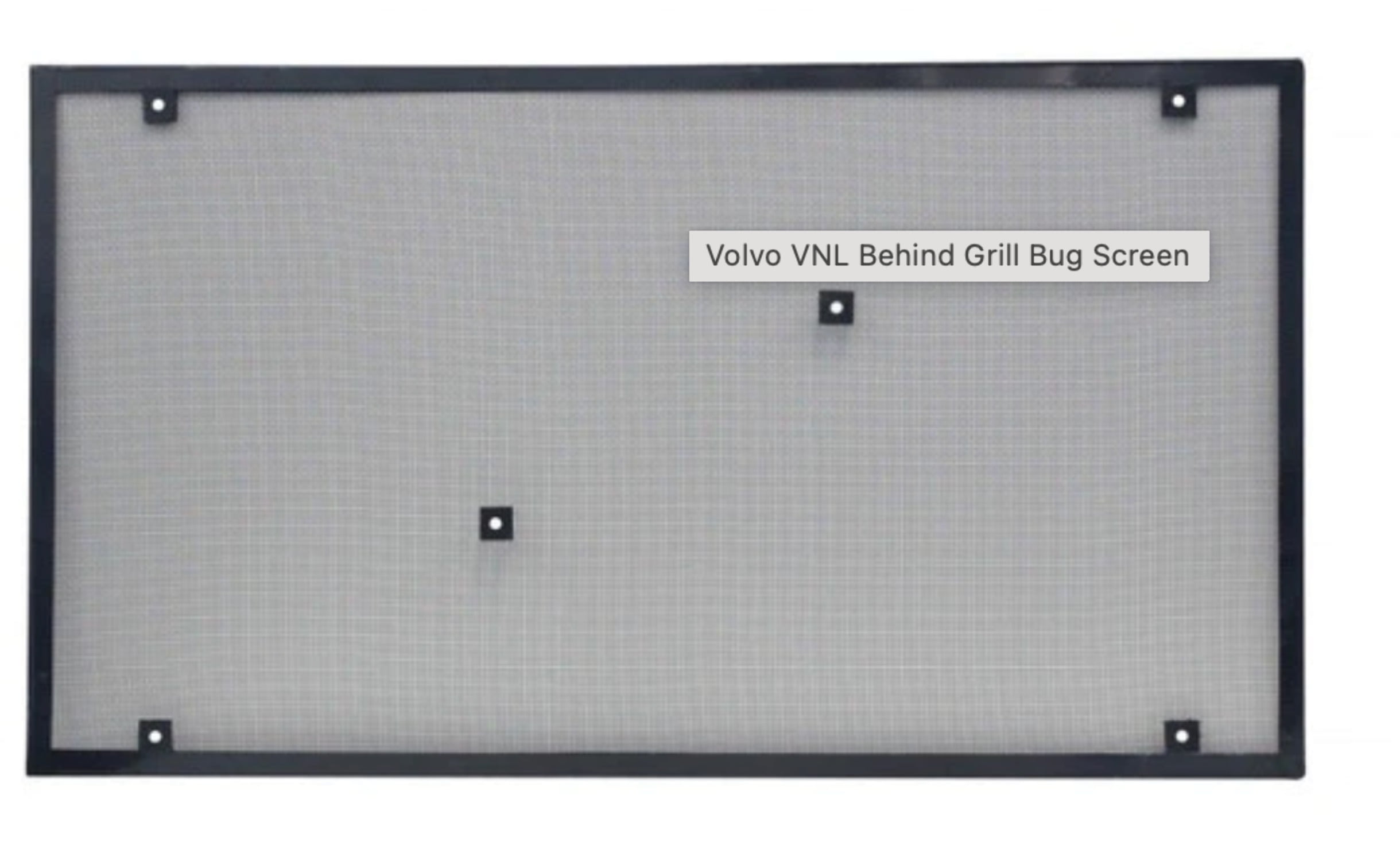 MVP Bug Shield Compatible with Volvo VNL Trucks Hood Grille - Walmart.com