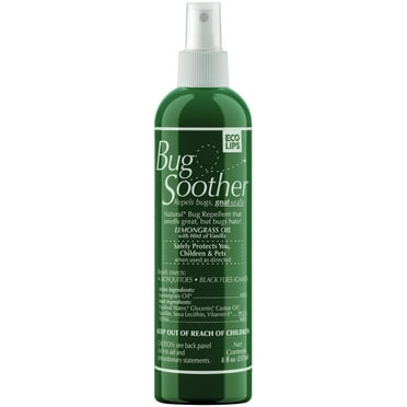 Bug Soother Natural DEET-Free Mosquito Repellent for Kids & Family, 4oz ...