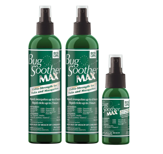 Bug Soother MAX Strength, Natural Insect Repellent, Mosquito & Tick ...