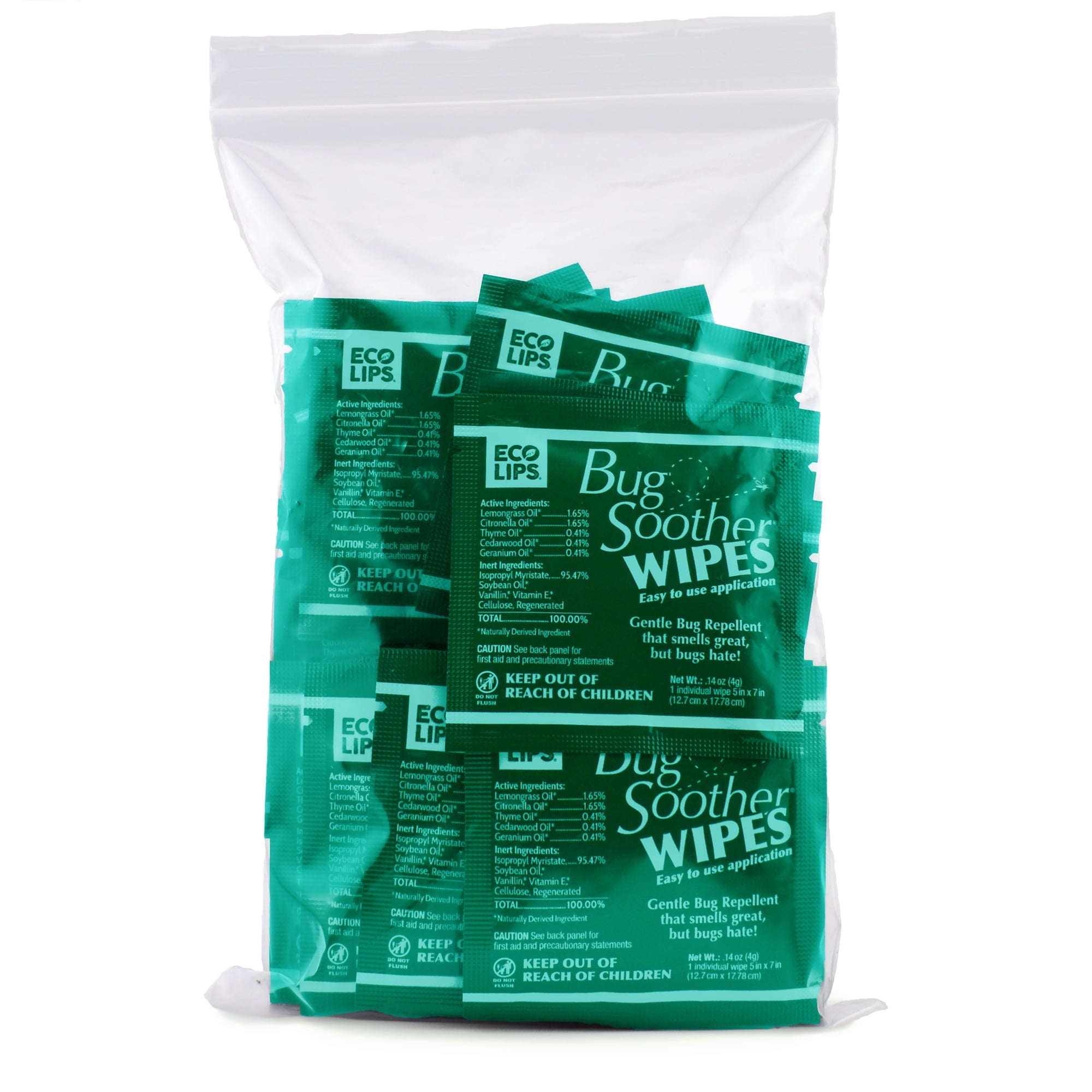 Bug Soother Wipes (30 Ct) - Natural Mosquito Repellent & Deterrent ...