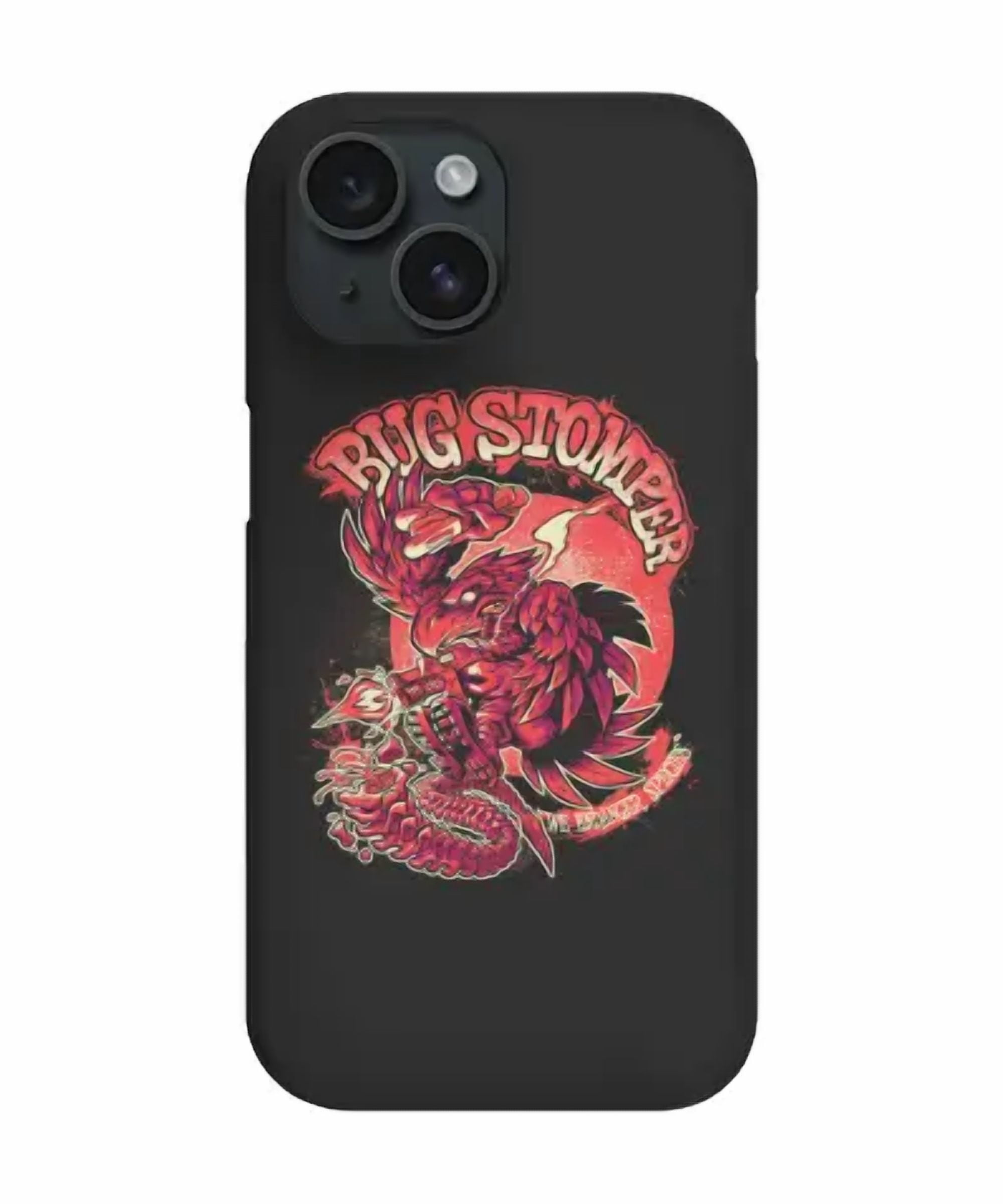 Bug Stomper Funny Starship Troopers Art Phone Case for iPhone 16 15 14 ...