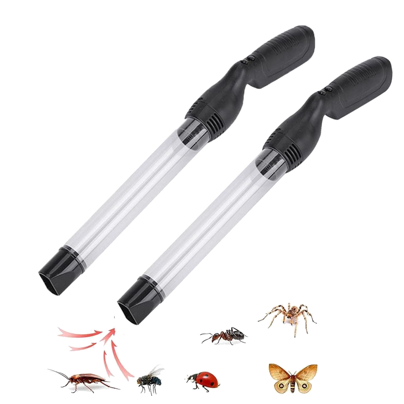Bug Vacuum Catcher with Long Nozzle, Battery Powered Bug Sucker Indoor ...