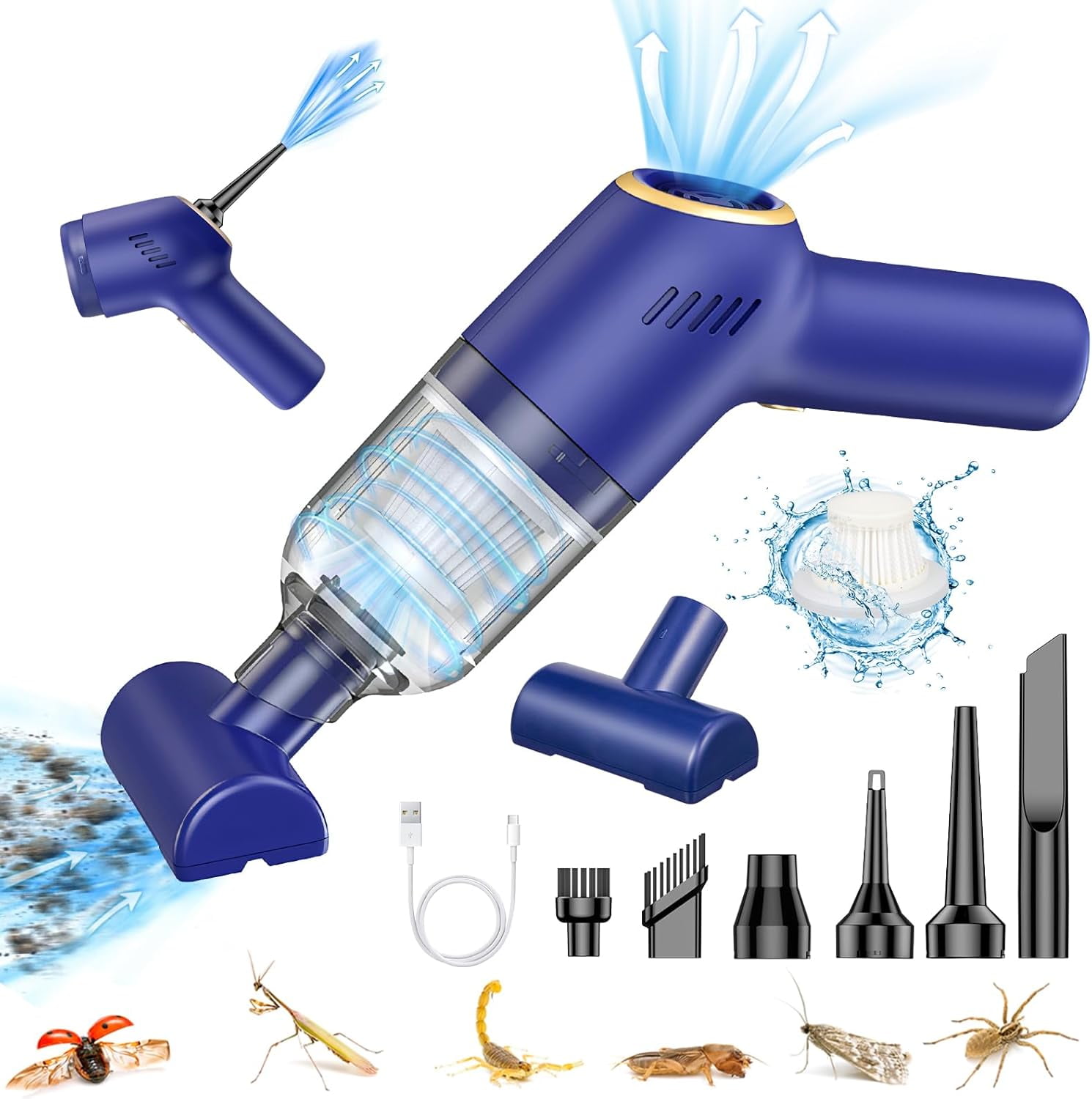 Bug Vacuum Catcher,Spider and Insect Catcher,Handheld Vacuum Cleaner ...