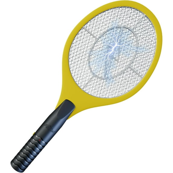 Bug Zapper 18" Electric Fly & Mosquito Swatter Racket - Outdoor/Indoor ...
