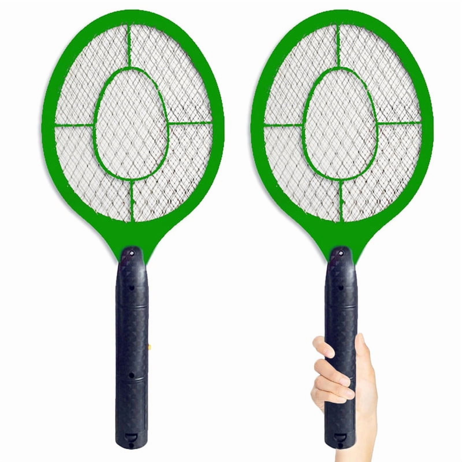 Bug Zapper 18" Electric Fly & Mosquito Swatter Racket - Outdoor/Indoor ...
