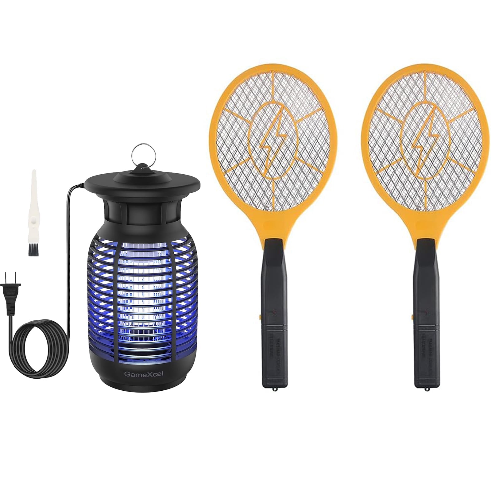 Bug Zapper 2 Pack Electric Fly Swatter Zap Mosquito & Electric Mosquito ...