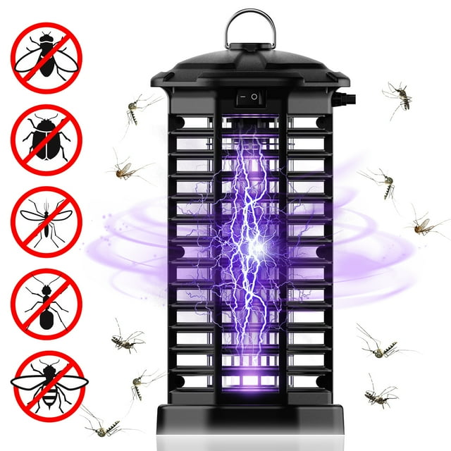 Bug Zapper ,4200V Electric Mosquito Zappers Killer, Waterproof Insect ...