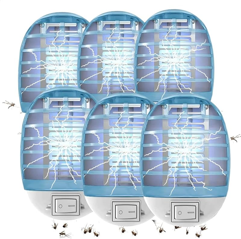 Bug Zapper Indoor,Fly Traps,Flying Insects,Electronic Insect Killer Fly ...