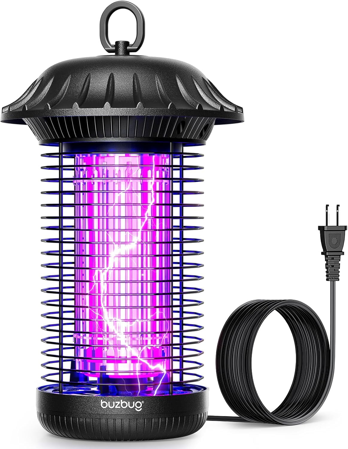 Bug Zapper Indoor Outdoor, 10 Years Lifespan, 6.5ft Power Cord, IPX4 ...