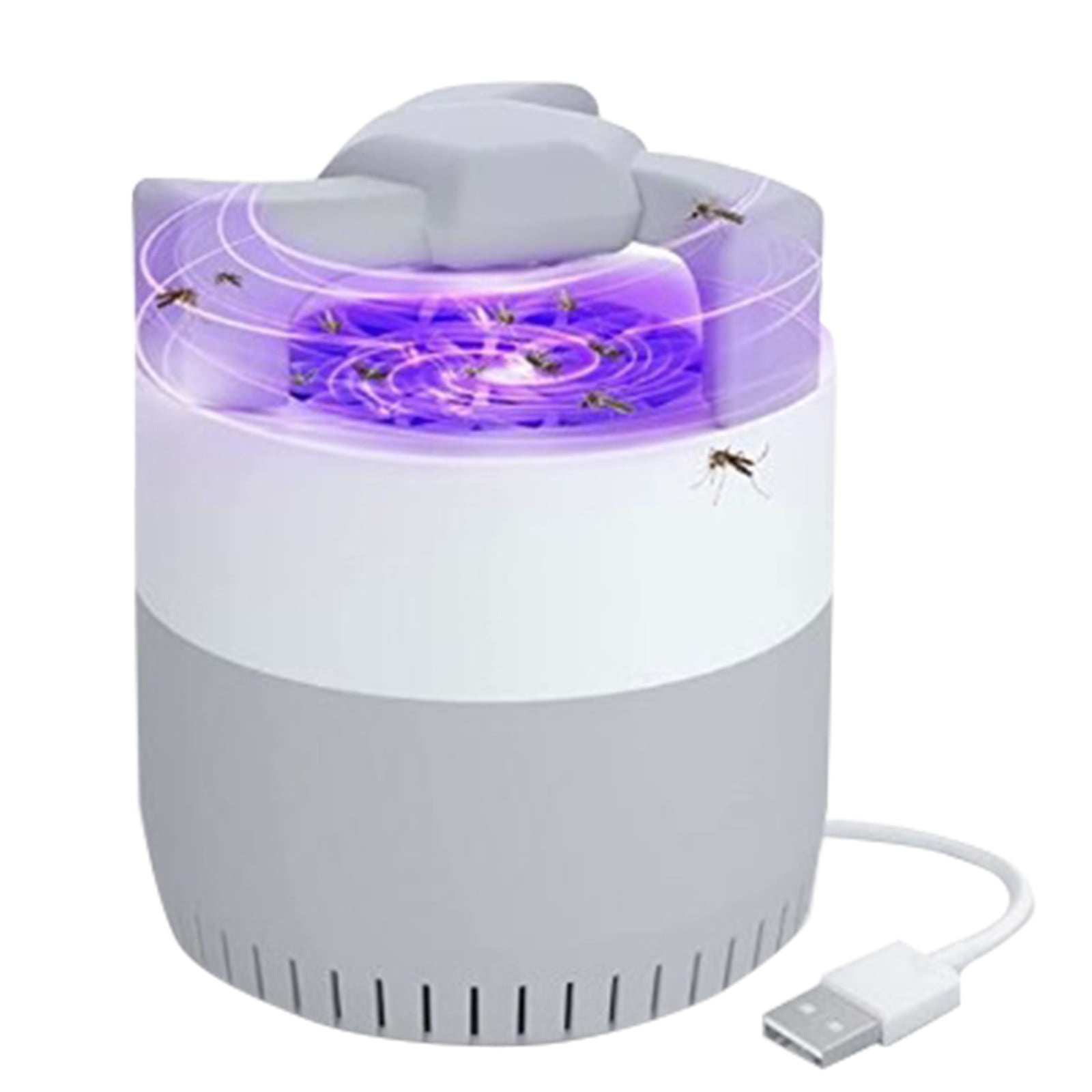 Bug Zapper Indoor Portable Mosquito Repeller USB C Rechargeable Insect ...